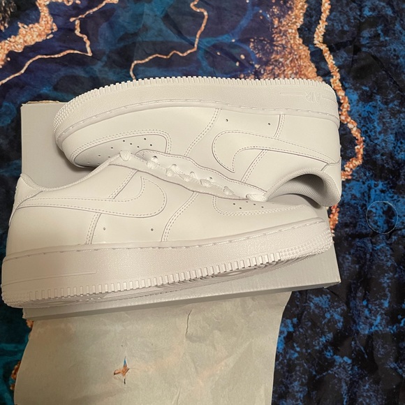 Nike | Shoes | Brand New Nike Air Force Triple White Size 7y | Poshmark